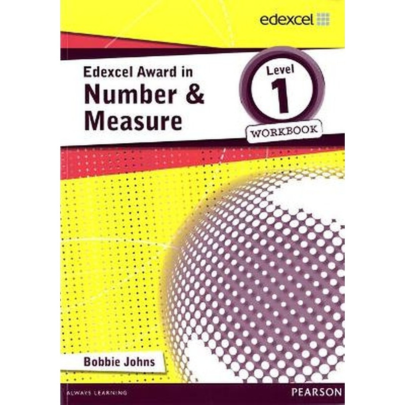 Edexcel Award in Number and Measure Level 1 Workbook | BestPrice.gr