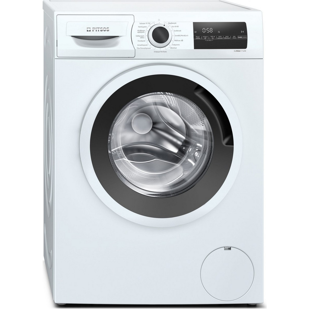 Pitsos WNP1210E7 Πλυντήριο Ρούχων 7kg 1200 Στροφών | BestPrice.gr