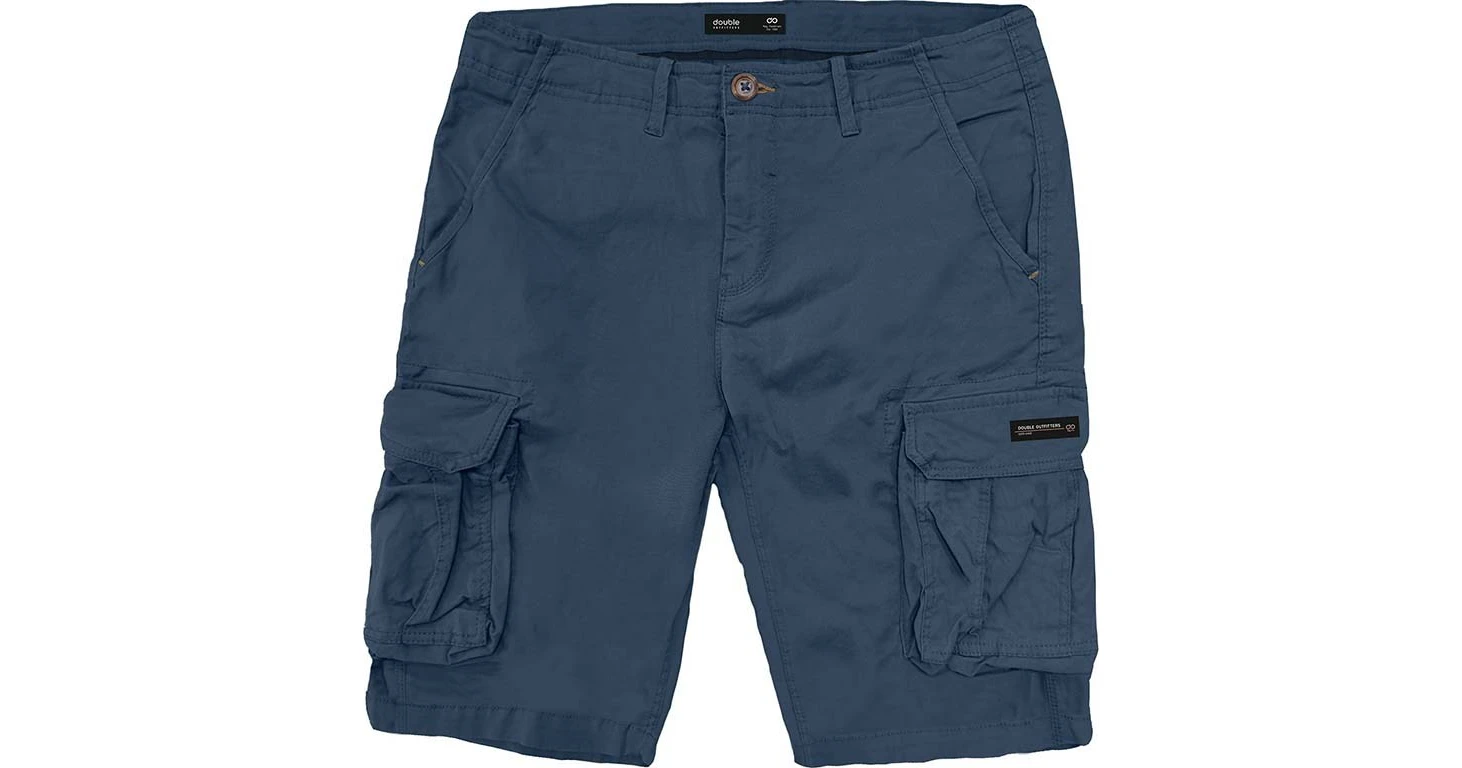 Double Ανδρική Βερμούδα Cargo Μπλε MSHO-143 | BestPrice.gr