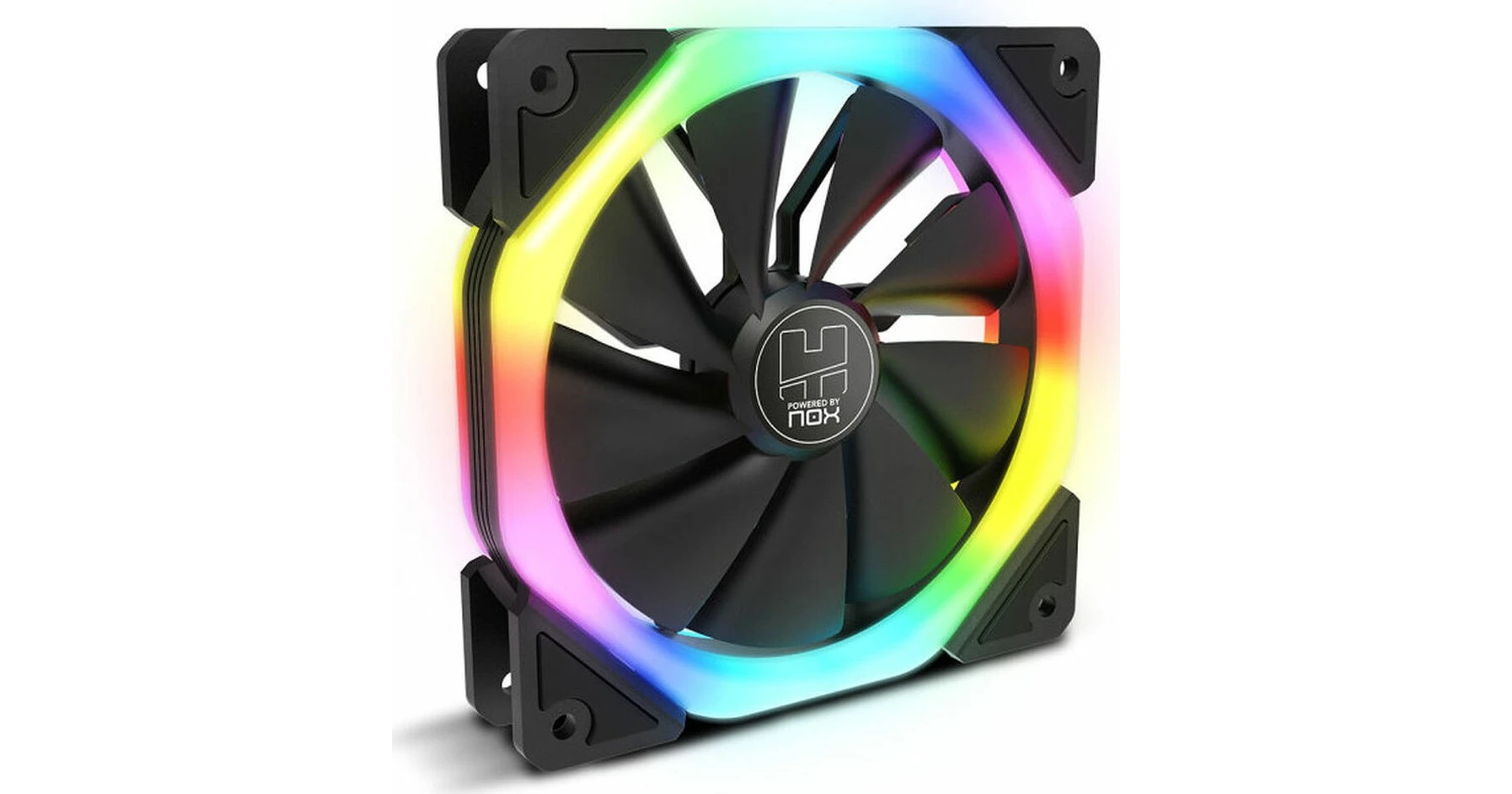 NOX S-Fan LED Case Fan 120mm ARGB με Σύνδεση 3-Pin | BestPrice.gr