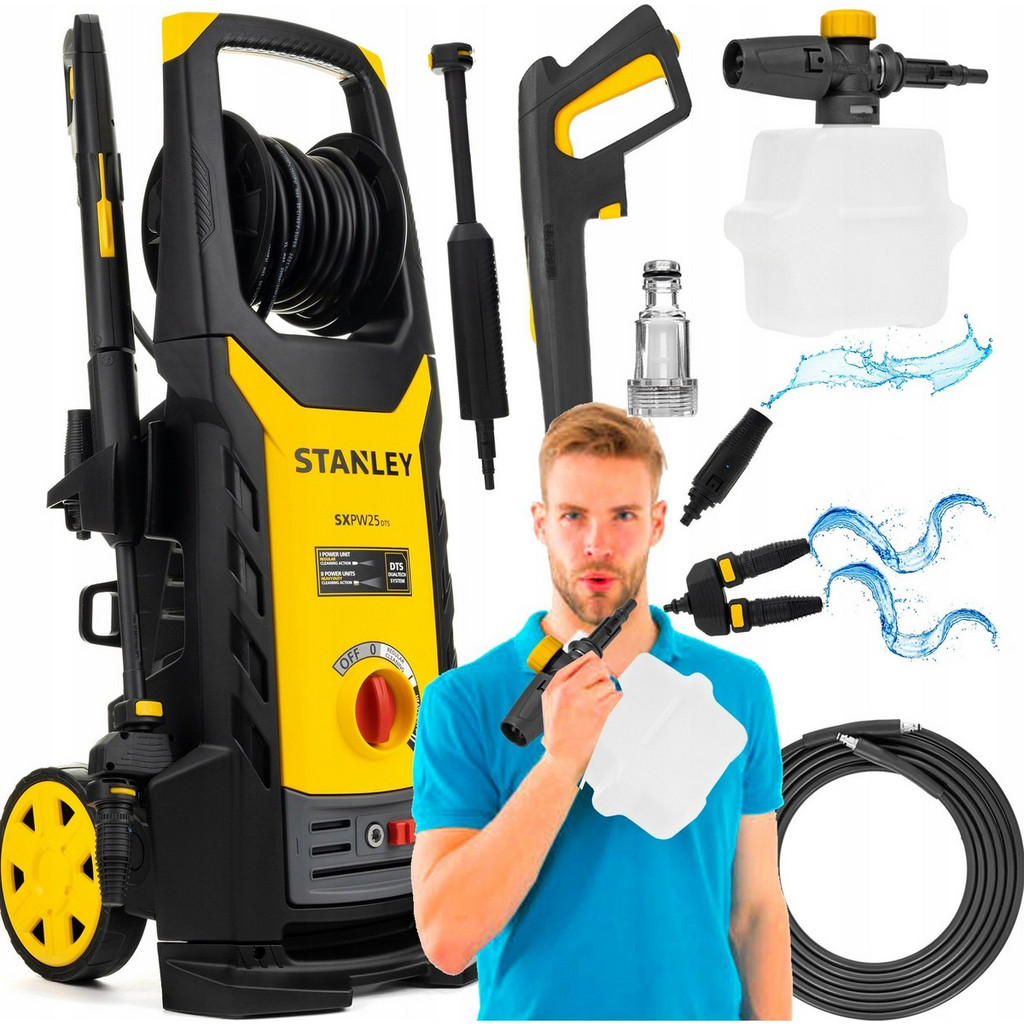 Stanley SXPW25DTS-E Dual Function Πλυστικό Μηχάνημα Ρεύματος 150bar ...