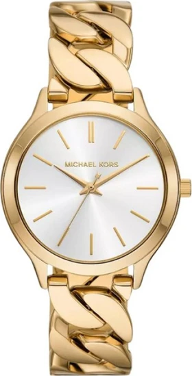 Michael Kors Runway Γυναικείο Ρολόι με Χρυσό Μεταλλικό Μπρασελέ MK7472 ...