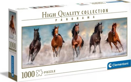 Clementoni H.Q. Panorama Αλογα 1000pcs | BestPrice.gr