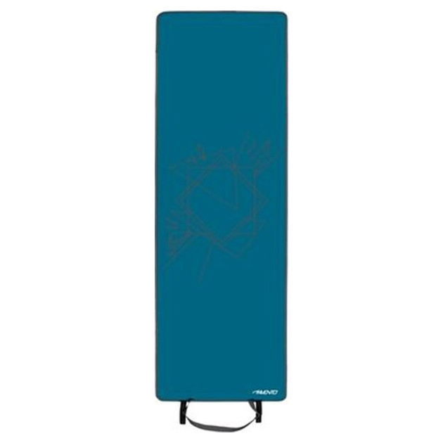 Avento Στρώμα Γυμναστικής Yoga / Pilates Πετρόλ με Ιμάντα Μεταφοράς ...