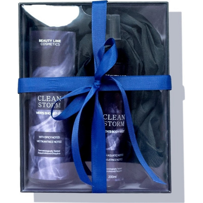 Beauty Line Dark Clean Storm Mist 200ml + Shower Gel 300ml | BestPrice.gr