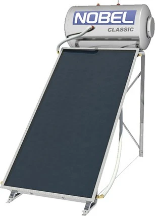 Nobel Classic Ηλιακός Θερμοσίφωνας 160lt 2.6m² Inox Τριπλής Ενέργειας ...