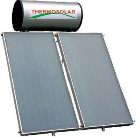 Thermosolar Ηλιακός Θερμοσίφωνας 200lt 3m² Glass Τριπλής Ενέργειας για ...