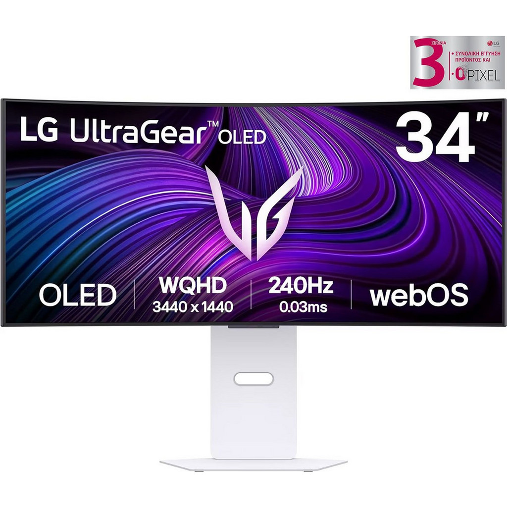 LG Ultragear 34GX90SA Ultrawide OLED HDR Curved Gaming Monitor 34 ...