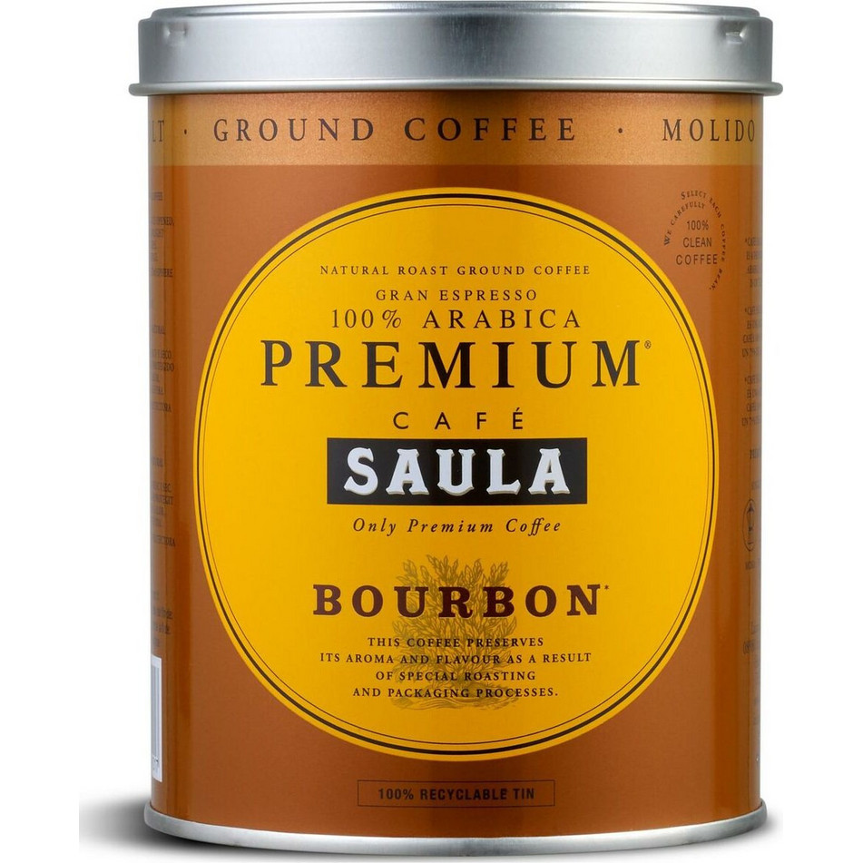 Cafe Saula Bourbon Καφές Espresso Arabica Αλεσμένος 1kg S0457622 ...