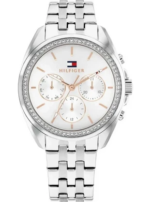 Tommy Hilfiger Tyson Γυναικείο Ρολόι με Ροζ Χρυσό Μεταλλικό Μπρασελέ ...