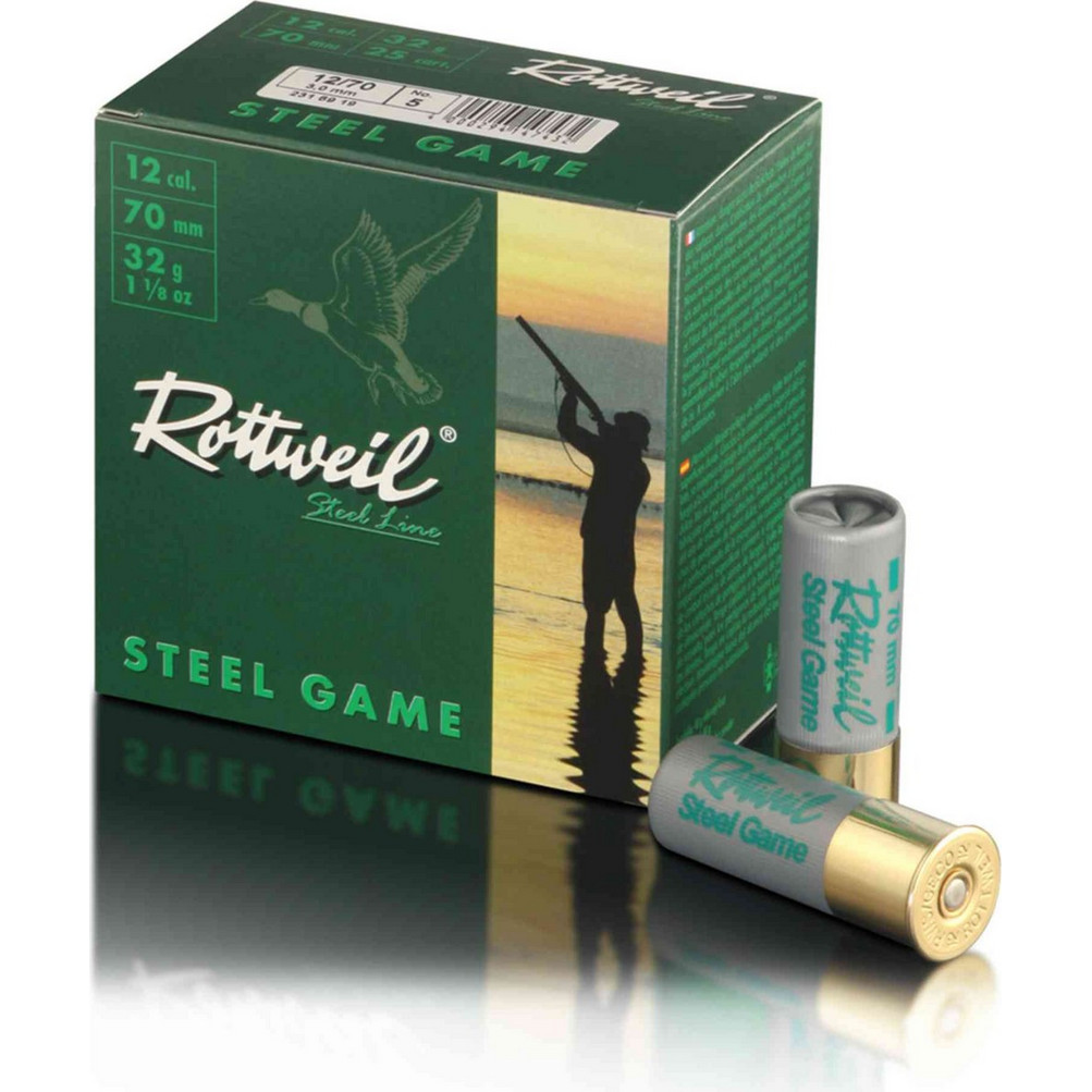 Rottweil Steel Game Φυσίγγια Συγκέντρωσης 12Cal 70mm 32gr 2τμχ ...