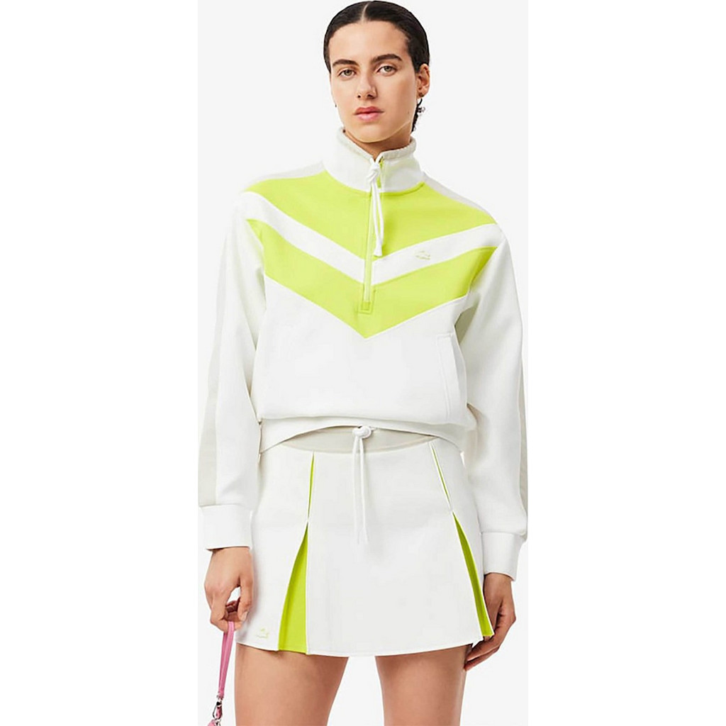 Lacoste Γυναικείο Φούτερ Άσπρο SF2559 | BestPrice.gr