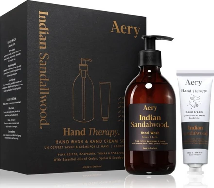 Aery Indian Sandalwood Amber Hand Soap 300ml + Indian Sandalwood Hand ...