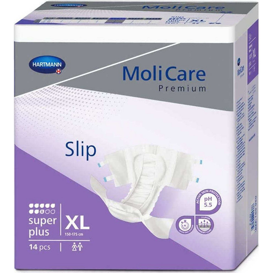 Hartmann MoliCare Premium Slip Super Plus XLarge Πάνες Ακράτειας 8 ...