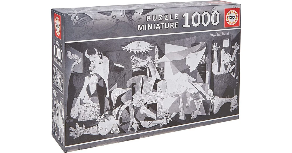 Puzzle Educa Guernica P. Picasso Miniature 1000 Κομμάτια 14460 ...