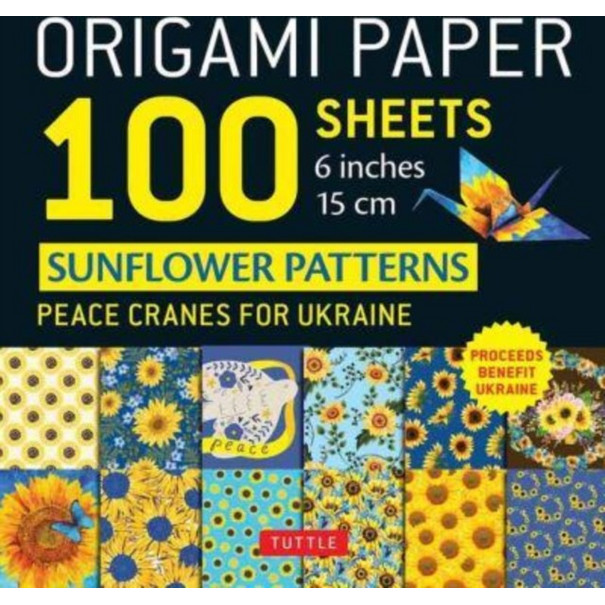Origami Paper 100 Sheets Sunflower Patterns 6" (15 cm) | BestPrice.gr