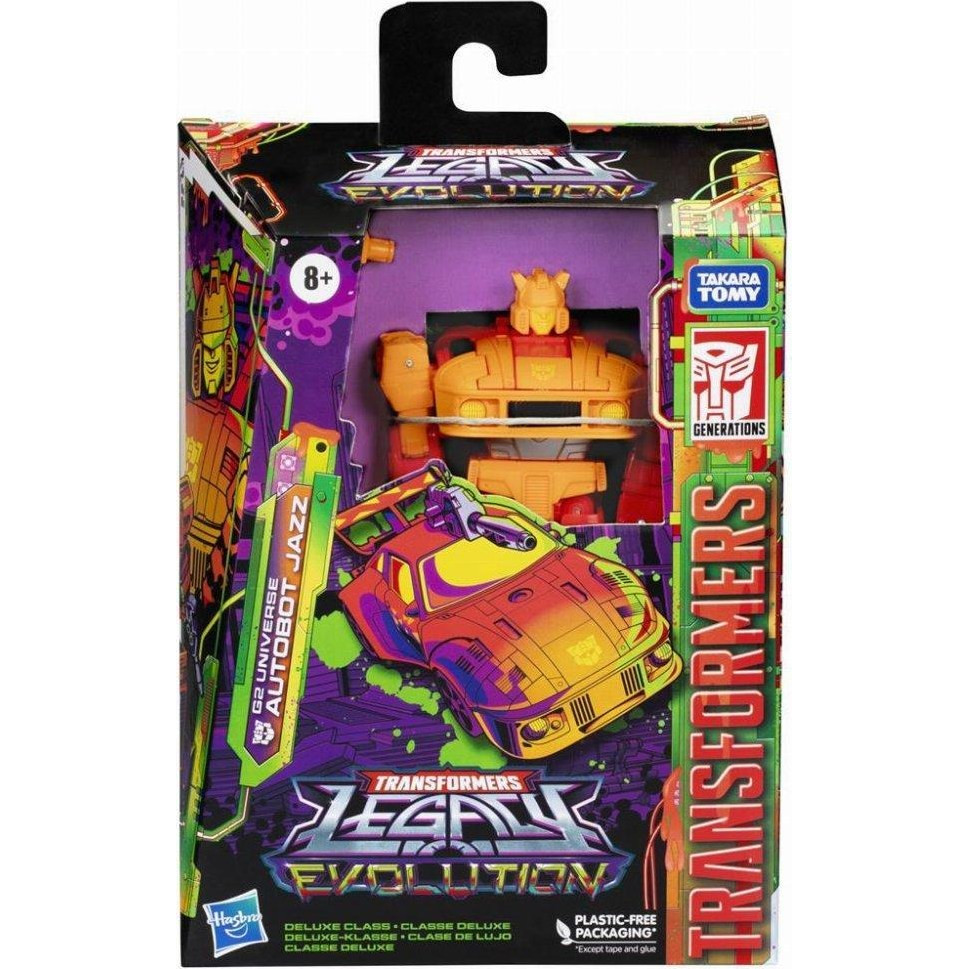 Hasbro Transformers Legacy Evolution Autobot Jazz Deluxe Class ...