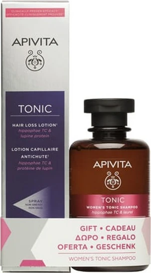 Apivita Hippophae Tc & Lupine Protein Women's Σετ Σαμπουάν & Λοσιόν ...