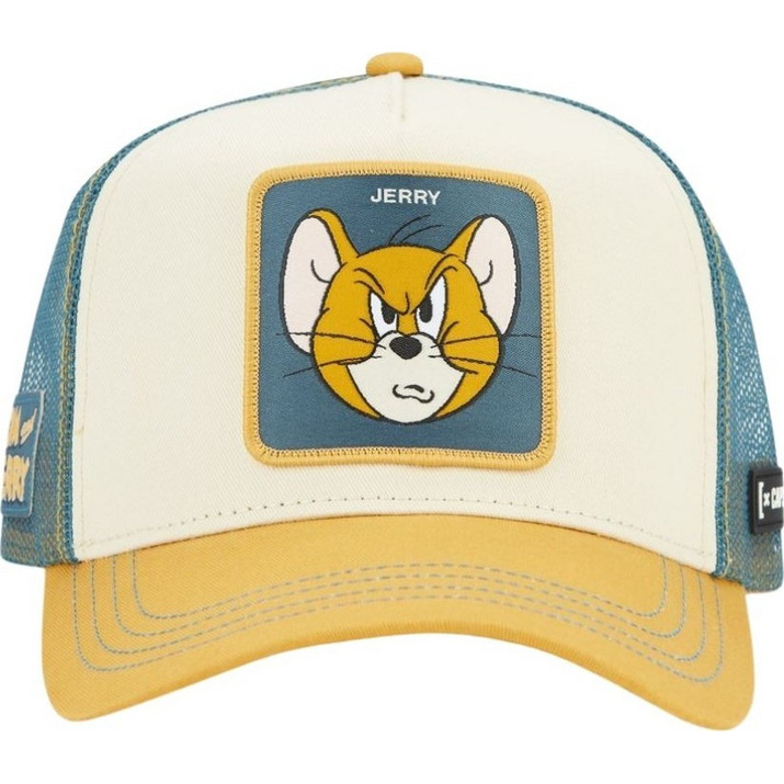 Capslab Tom & Jerry Ανδρικό Καπέλο Jockey με Δίχτυ Snapback Υφασμάτινο ...