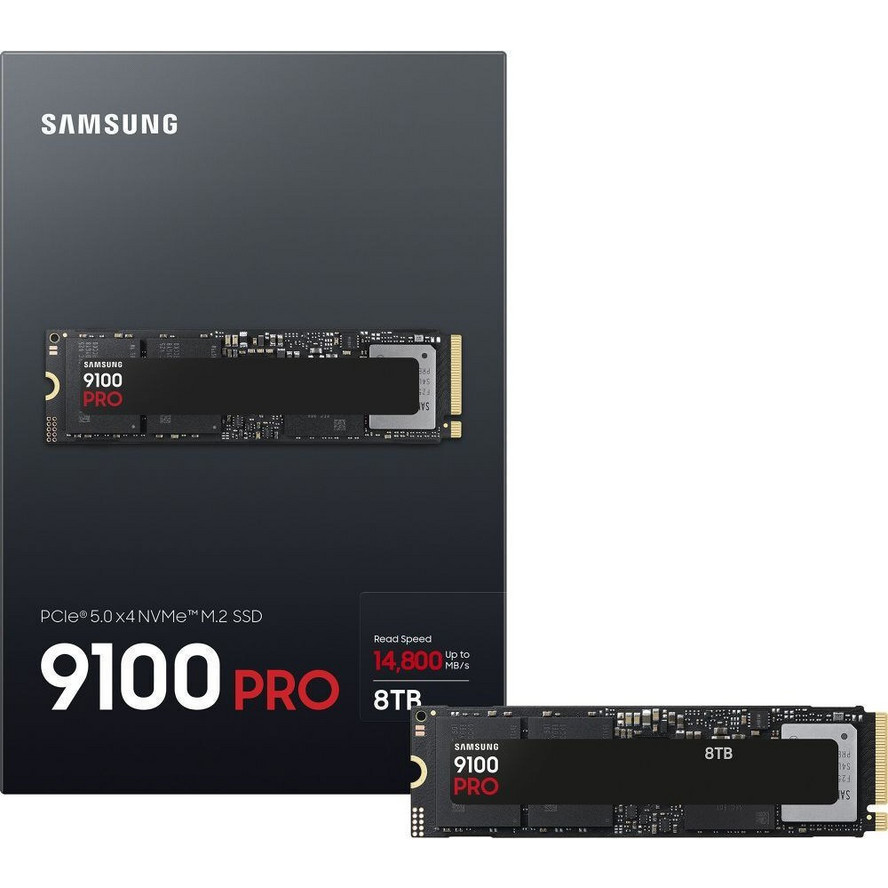 Samsung 9100 Pro SSD 8TB M.2 NVMe PCI Express 5.0 | BestPrice.gr