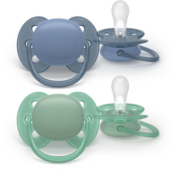 Philips Avent Ultra Soft Ανατομικές Ορθοδοντικές Πιπίλες Σιλικόνης 6 ...