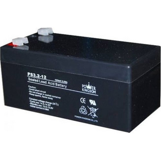 Power Kingdom PS3.2-12 Μπαταρία VRLA 12V 3.2Ah | BestPrice.gr