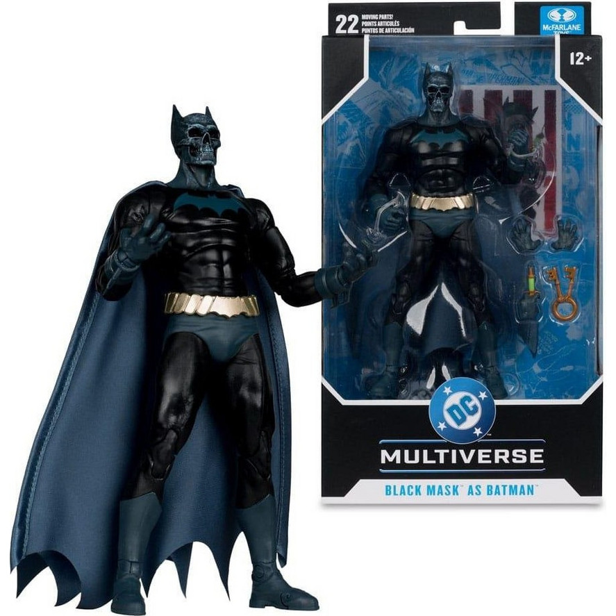 McFarlane DC Multiverse Black Mask As Batman 19cm | BestPrice.gr
