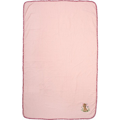 Dimcol Giraffe 171 Κουβέρτα Αγκαλιάς Πικέ 80x110 Ροζ | BestPrice.gr