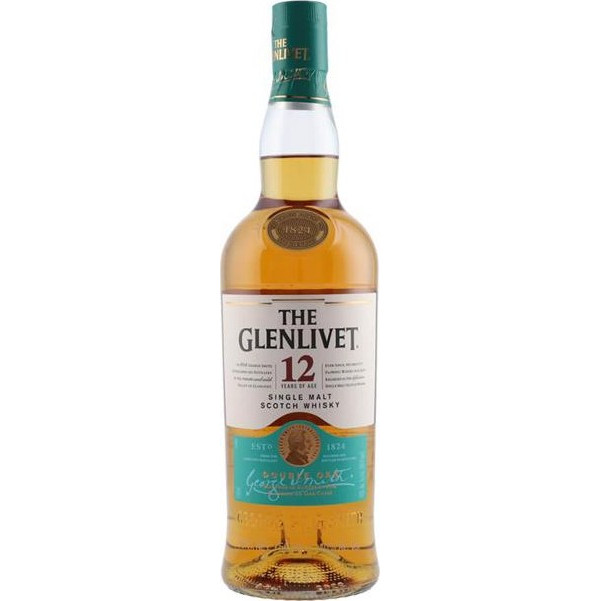 The Glenlivet Ουίσκι Single Malt 12 Ετών 40% 700ml | BestPrice.gr