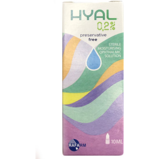 Rafarm Hyal 0.2% Eye Drops 10ml | BestPrice.gr