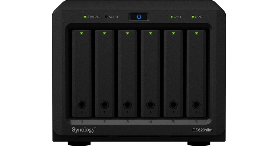 Synology DiskStation DS620slim NAS Tower με 6 Θέσεις για SSD / HDD και ...