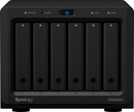 Synology DiskStation DS620slim NAS Tower με 6 Θέσεις για SSD / HDD και ...