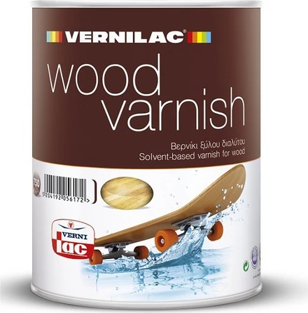 Vernilac Wood Varnish 603 Βερνίκι Επιφάνειας Ξύλου Διαλύτου Gloss Δρυς ...