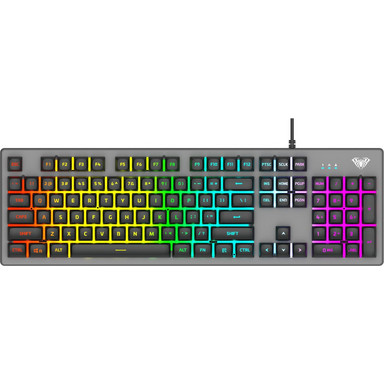 Aula S2056 Gaming Πληκτρολόγιο RGB Grey | BestPrice.gr