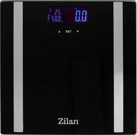 Zilan Ηλεκτρονική Ζυγαριά με Λιπομέτρηση ZLN0423 | BestPrice.gr