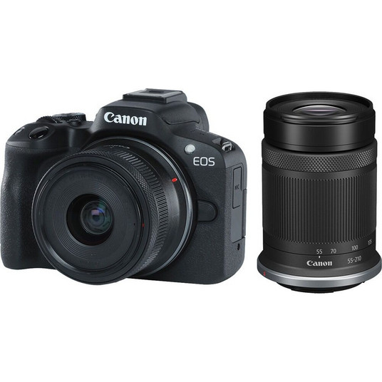 Canon EOS R50 Mirrorless Φωτογραφική Μηχανή Crop Frame + Kit RF-S 18 ...
