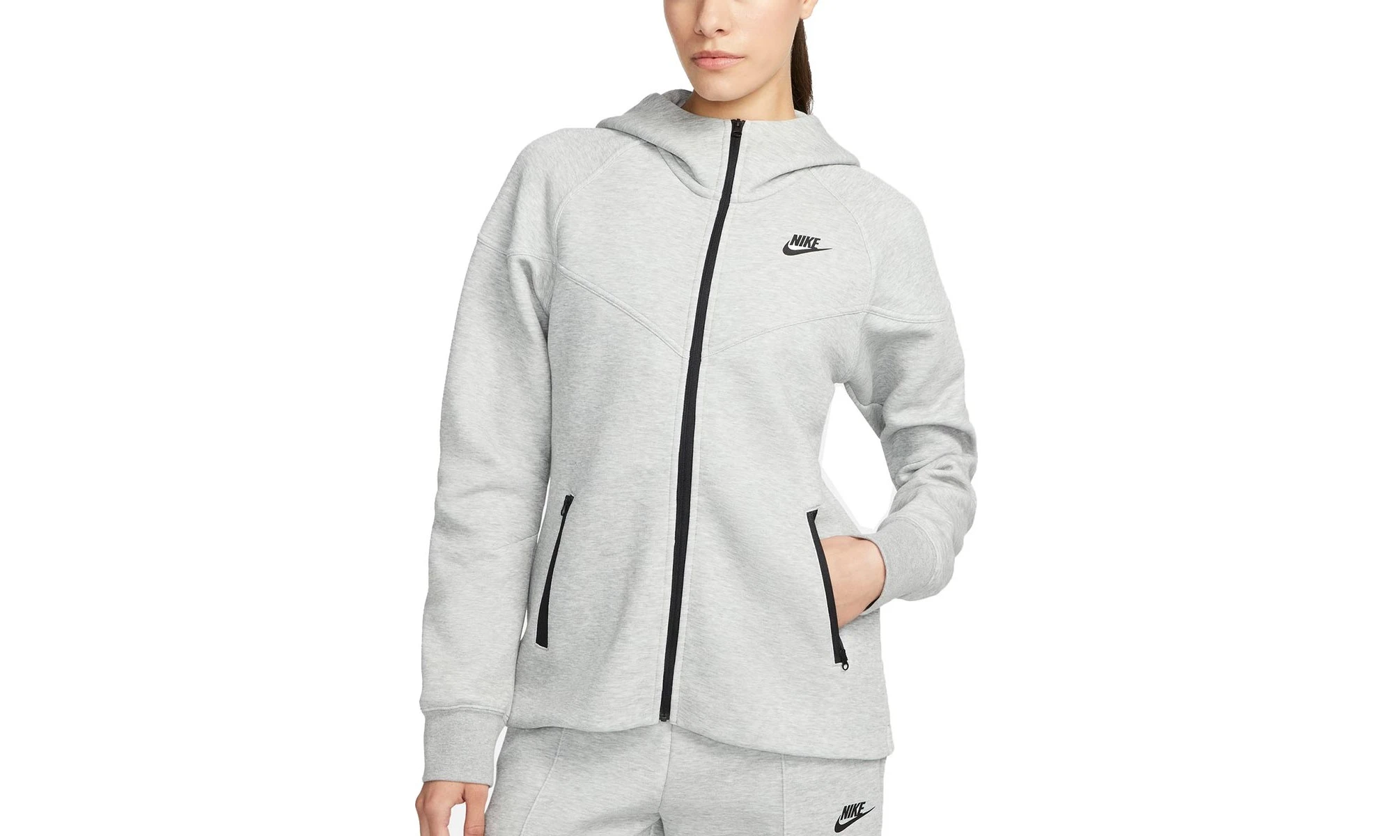 Nike Sportswear Tech Fleece Windrunner Γυναικεία Ζακέτα Φούτερ με ...
