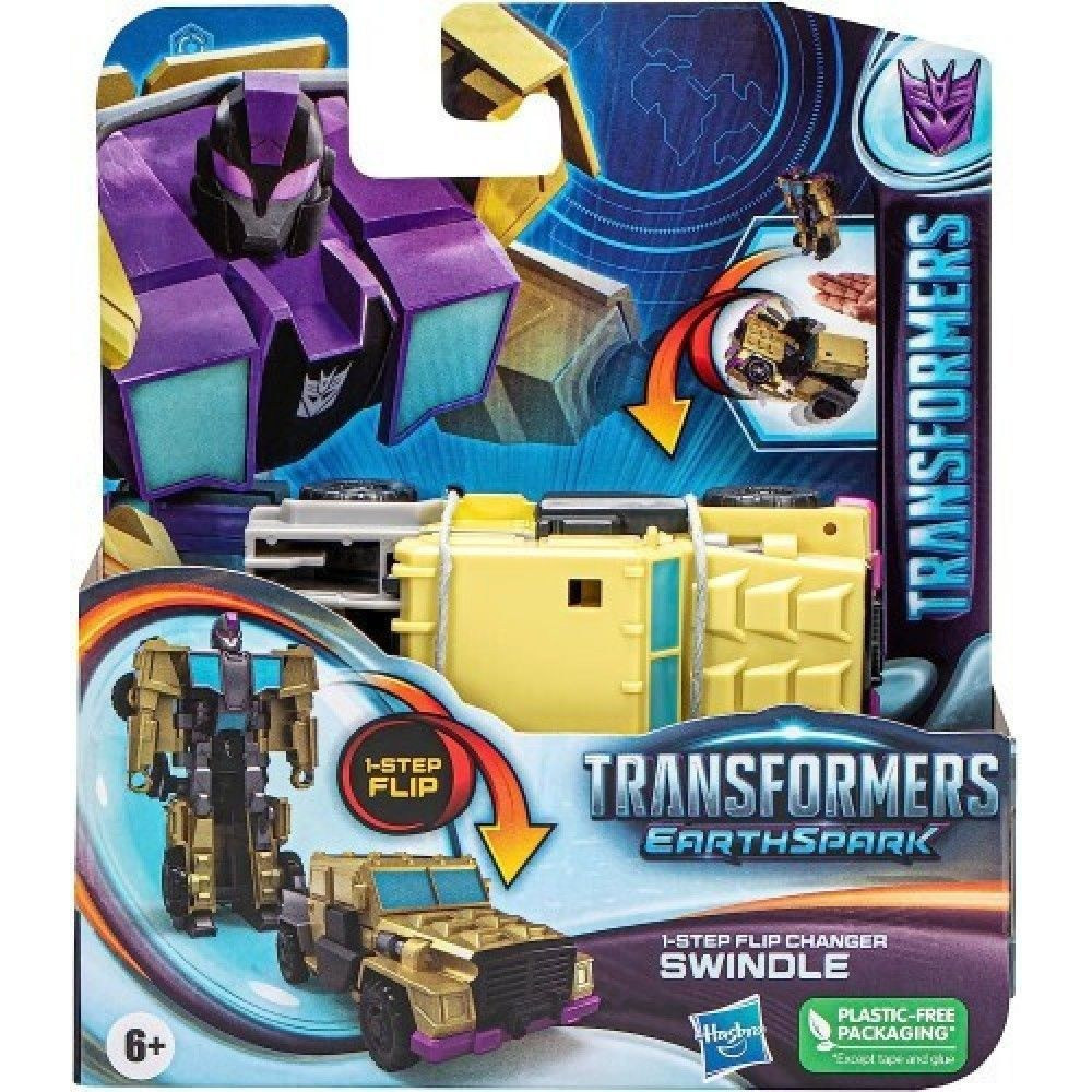 Hasbro Transformers Earthspark 1-Step Flip Changer Swindle | BestPrice.gr