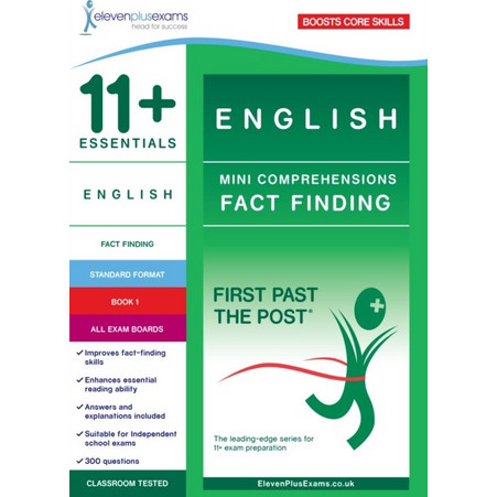 11+ Essentials English: Mini-Comprehensions Fact-Finding Book 2 ...