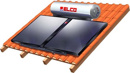 Elco Sol-Tech RF S2 Ηλιακός Θερμοσίφωνας 160lt 2x1.15m² Glass Τριπλής ...