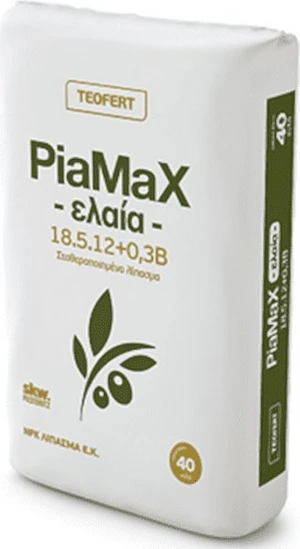 Teofert PiaMax Ελαία Κοκκώδες Λίπασμα Βορίου 18-5-12 25kg | BestPrice.gr