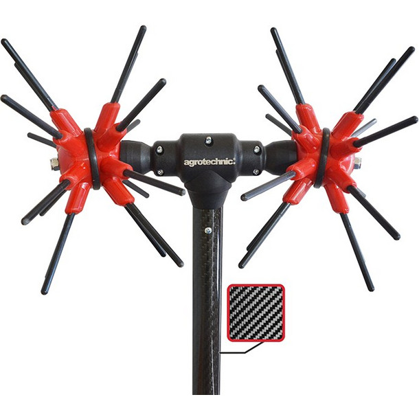 Agrotechnic X.QUATTRO CF Ελαιοραβδιστικό Μπαταρίας Αχινός 200W 12V με ...