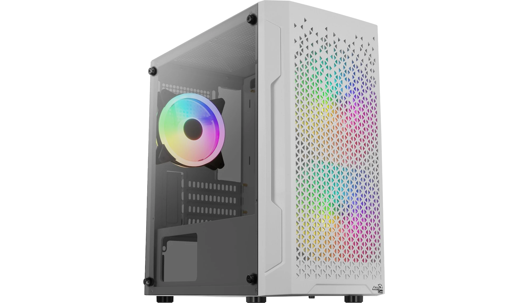 Aerocool Trinity Mini V3 White Gaming Mini Tower Κουτί Υπολογιστή με ...