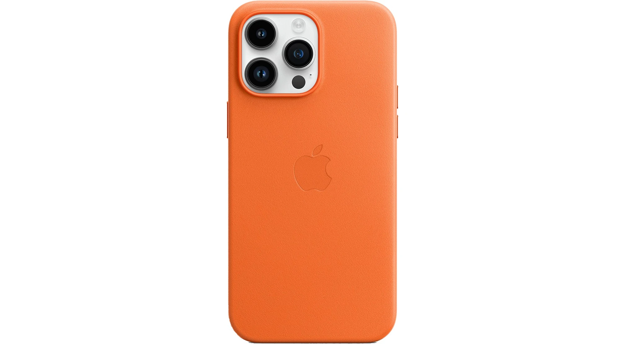 Apple Leather Case with MagSafe Orange (iPhone 14 Pro Max) | BestPrice.gr