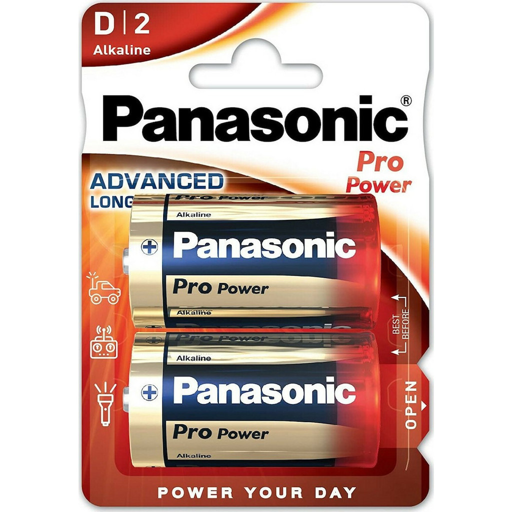 Panasonic Alkaline Pro Power D 2τμχ | BestPrice.gr
