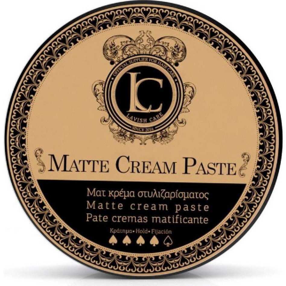 Lavish Care Cream Paste Μαλλιών Matte Δυνατό Κράτημα 100ml | BestPrice.gr