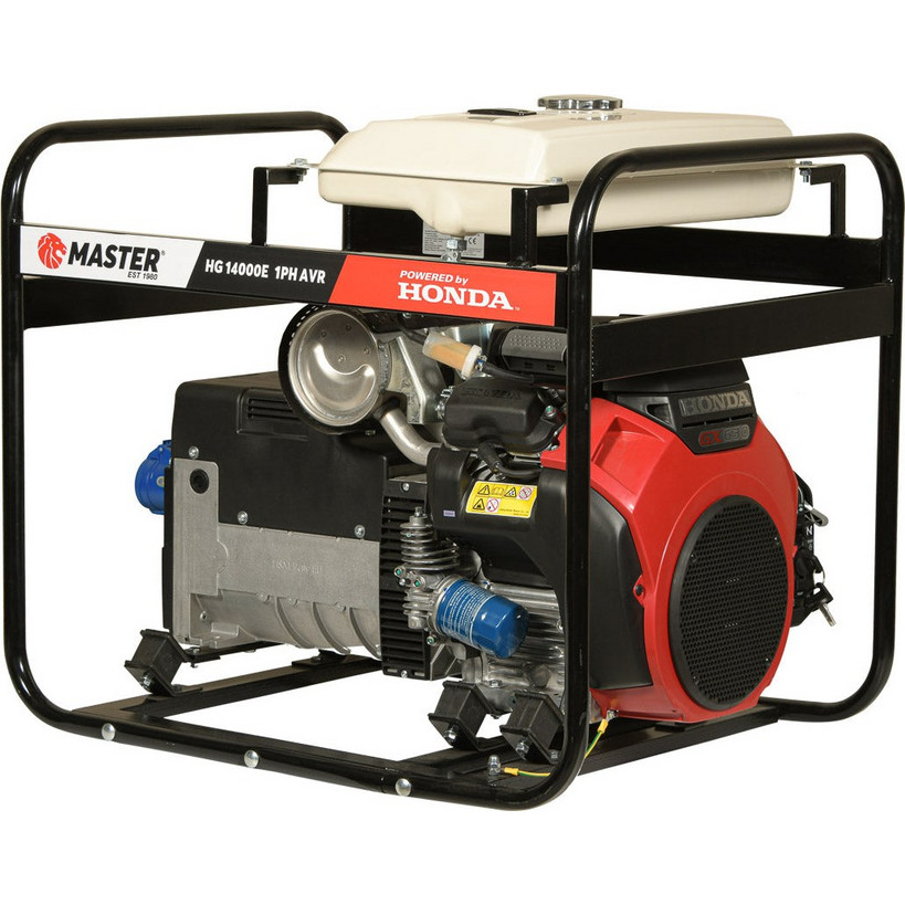 Master HG 14000E AVR 1PH Γεννήτρια Βενζίνης Τετράχρονη Μονοφασική με ...