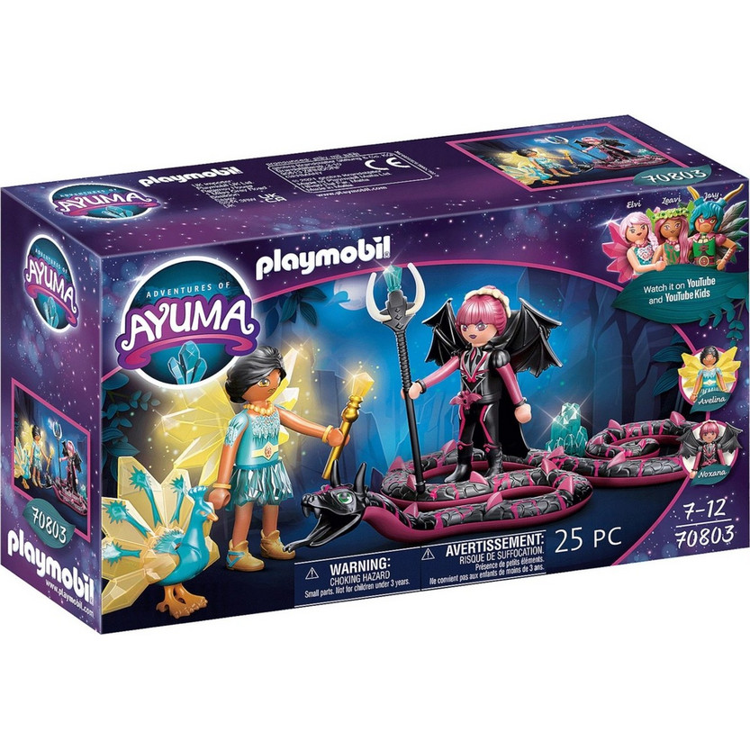Playmobil Adventures Of Ayuma Crystal Fairy & Bat Fairy με Μαγικά Ζώα για 7-12 Ετών 70803 ...