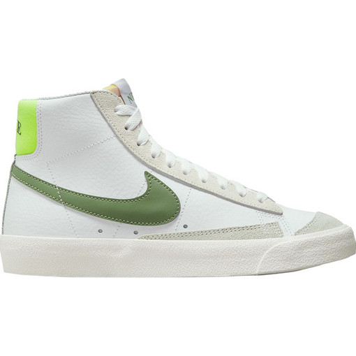 Nike Blazer Mid '77 Γυναικεία Sneakers Μποτάκια Λευκά FJ4740-100 ...