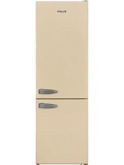 Finlux FXCA 3132 Retro Ψυγειοκαταψύκτης Υ170xΠ54xΒ59.5cm Μπεζ